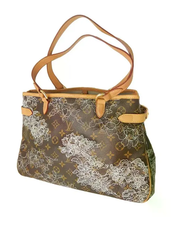 LOUIS VUITTON 2007 Monogram Dentelle Batignolles Horizontal Tote Bag