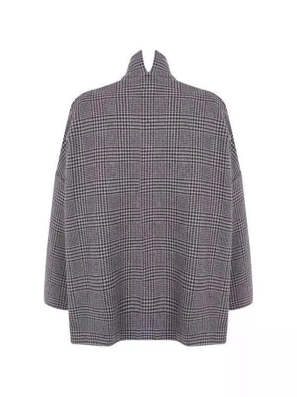 DANIELA GREGIS Prince Of Wales Check Oversized Jacket