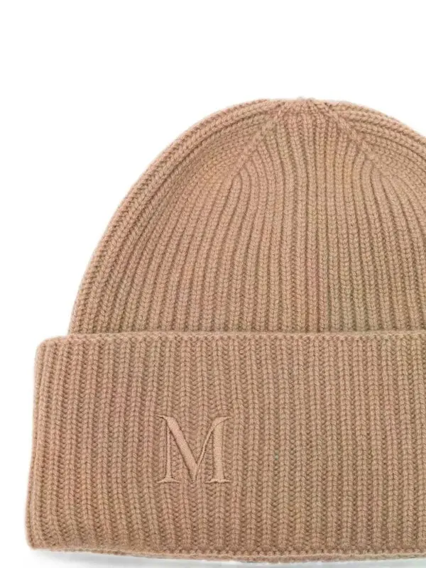 Max Mara Cashmere Beanie Hat - Brown