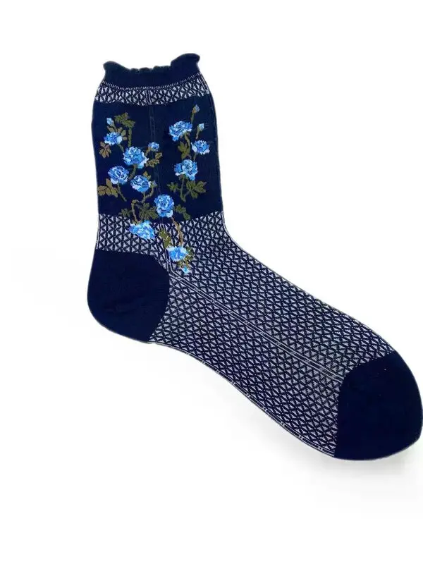 ANTIPAST Floral-motif Socks