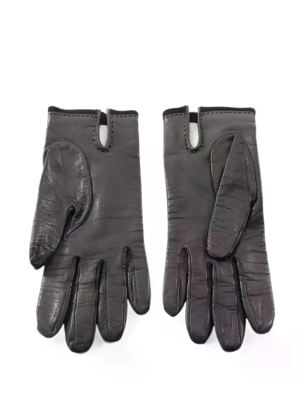 Hermès 2000s Medor Pyramid-stud Gloves
