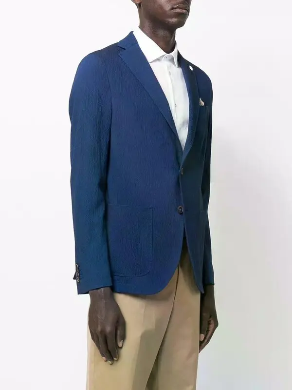 MANUEL RITZ Notched-lapel Single-breasted Blazer