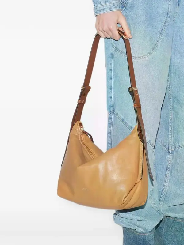 Isabel Marant Étoile Leyden Leather Shoulder Bag - Neutrals