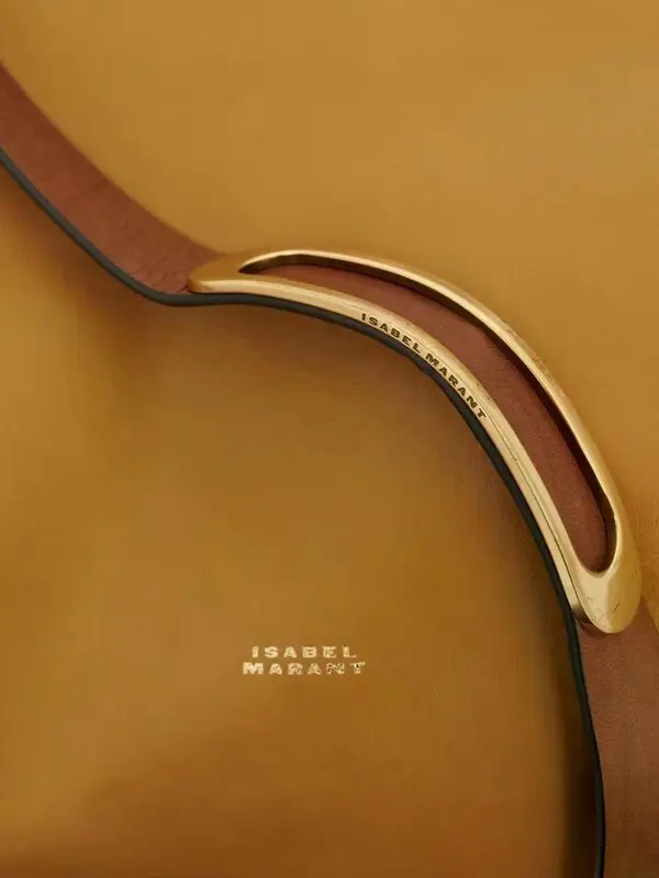 Isabel Marant Étoile Leyden Leather Shoulder Bag - Neutrals