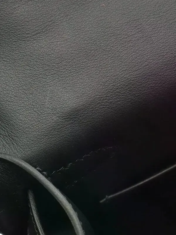 Hermès Swift Leather Kelly Pochette 22 Handbag - Black