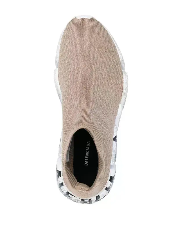 Balenciaga Speed Graffiti-print Sneakers