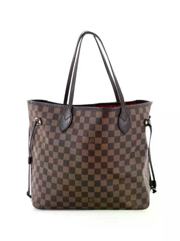 LOUIS VUITTON Neverfull Tote Bag - Brown