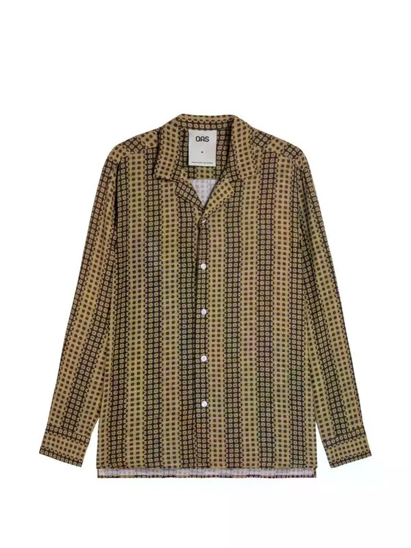 OAS Company Regalia Long-sleeve Shirt - Brown