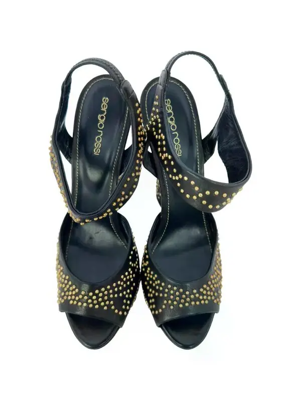 SERGIO ROSSI 2018 Studded Platform Sandals