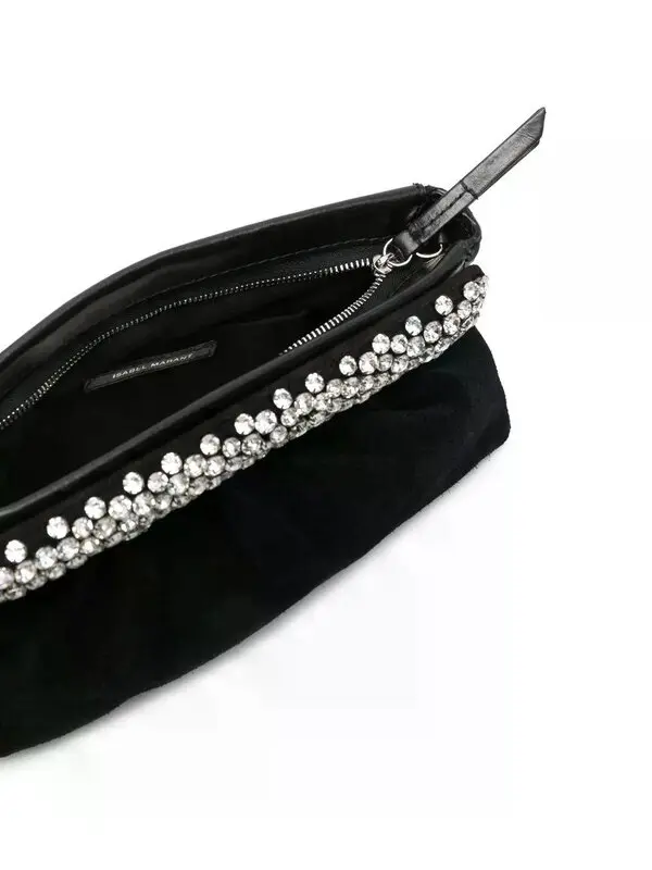 Isabel Marant Étoile Luzes Crystal-embellished Crossbody Bag