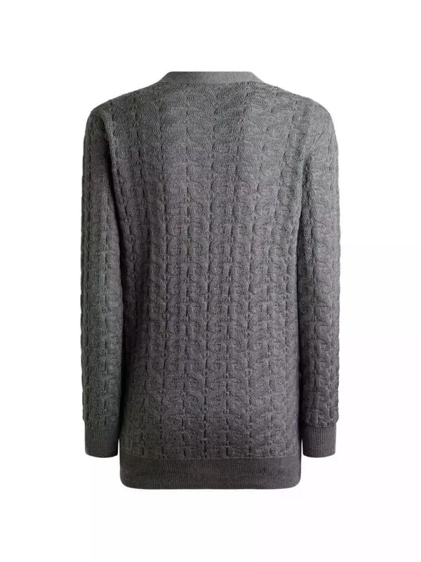 Etro Wool Cardigan With Paisley Detailing