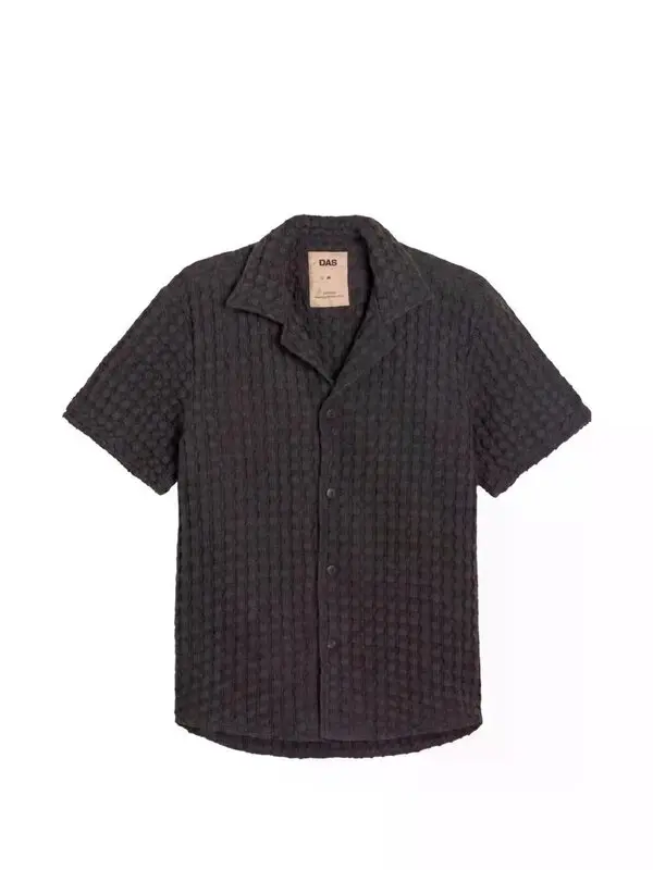 OAS Company Cuba Waffle-knit Shirt - Brown