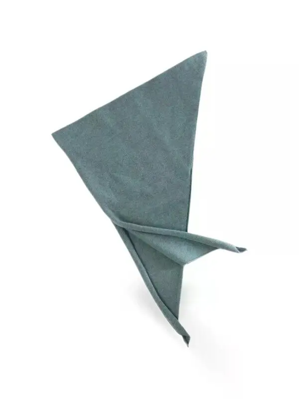 Extreme Cashmere Nº35 Triangular Bandana Scarf - Blue