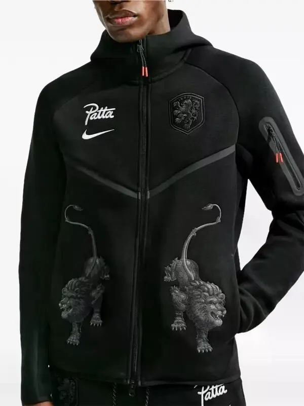 Nike X Patta Collaboration Zip-up Hoodie