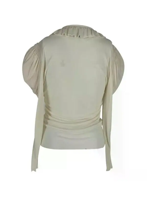 ISABEL MARANT VINTAGE Ruffled Puff-sleeve Blouse