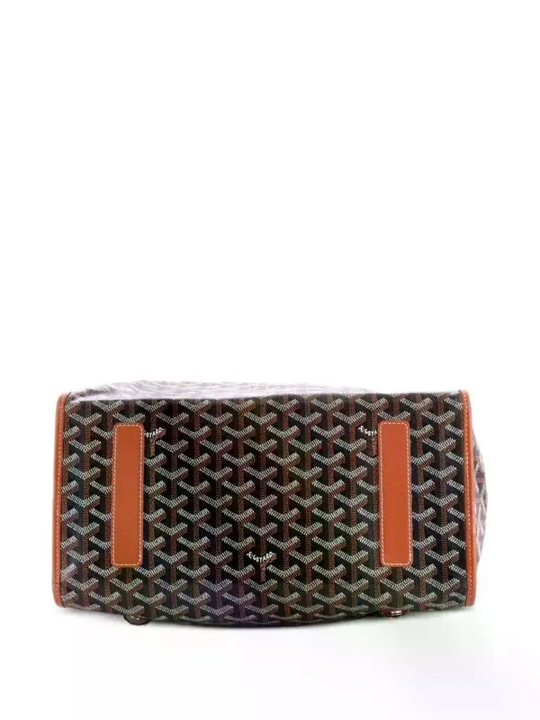 Goyard Saint Leger Briefcase Coated Canvas Backpack - Brown