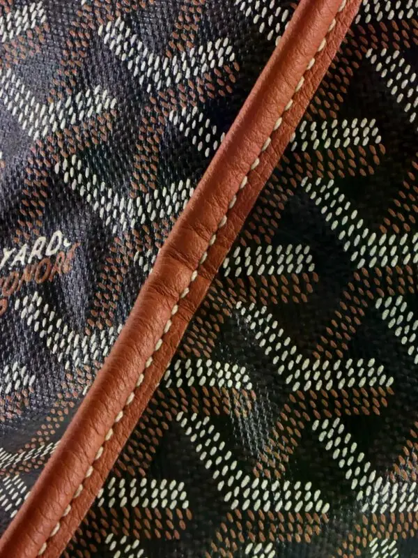Goyard Saint Leger Briefcase Coated Canvas Backpack - Brown