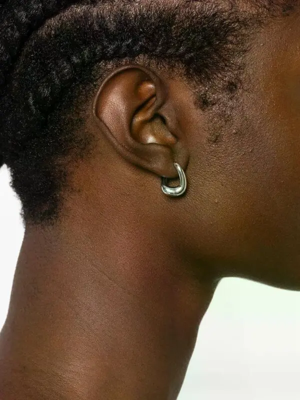 Tom Wood Twist Hoop Earrings