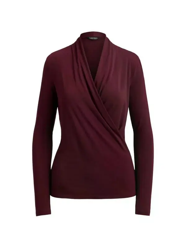 Ralph Lauren Hadara Wrap-style Blouse