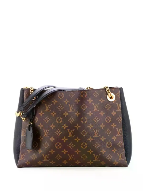 LOUIS VUITTON Monogram Canvas Leather Shoulder Bag