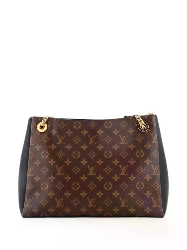 LOUIS VUITTON Monogram Canvas Leather Shoulder Bag