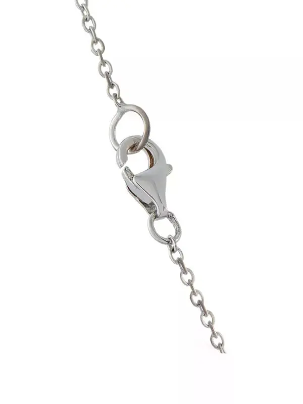 LB EXCLUSIVE Topaz And Diamond Pendant Necklace - Silver