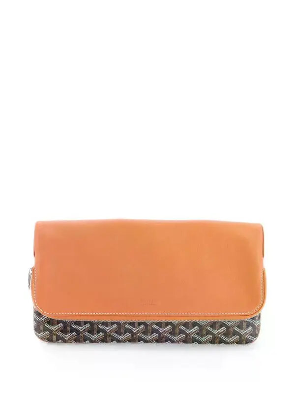 Goyard Saint Marie Coated Canvas Clutch Bag