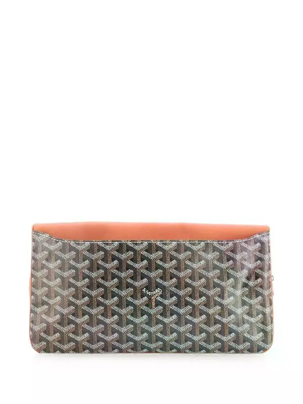 Goyard Saint Marie Coated Canvas Clutch Bag