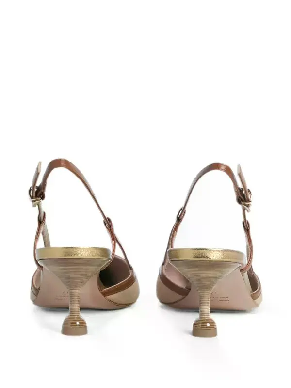 Roberto Festa Delfina Canvas Slingback Pumps