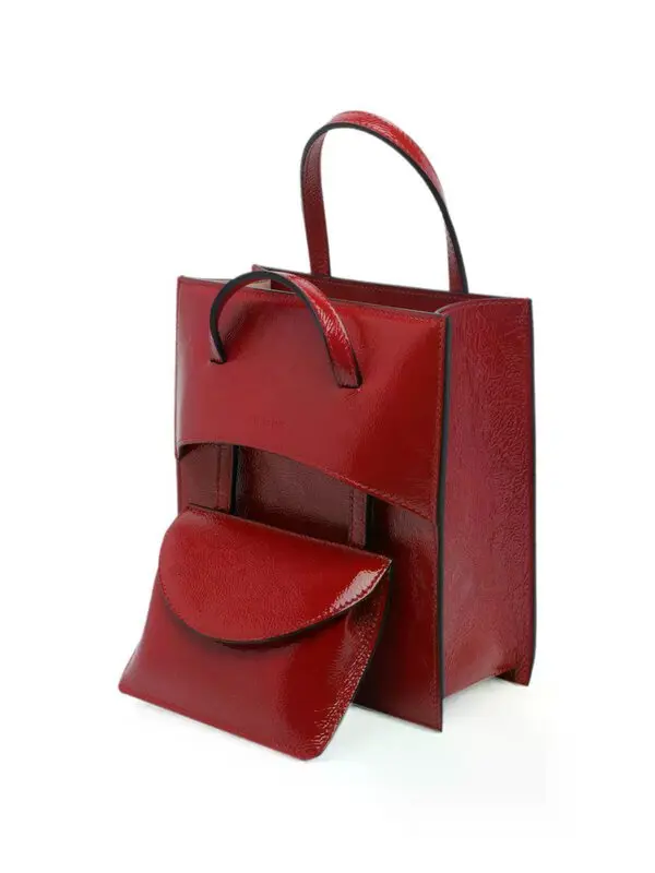 HIDESINS Pocket Patent-leather Clutch Bag