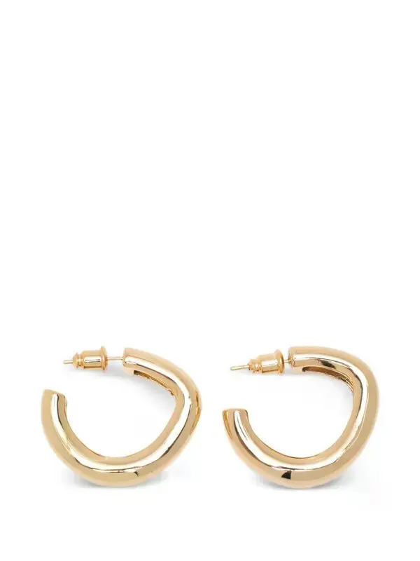 JOSEPH Chunky Hoop Earrings In Tone - Gold
