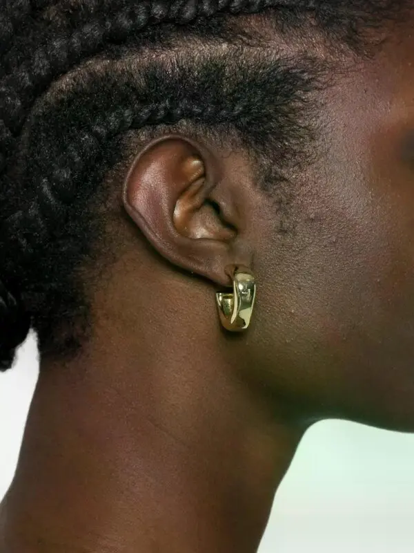 JOSEPH Chunky Hoop Earrings In Tone