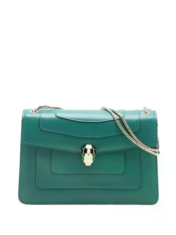 BVLGARI Serpenti Forever Shoulder Bag - Green