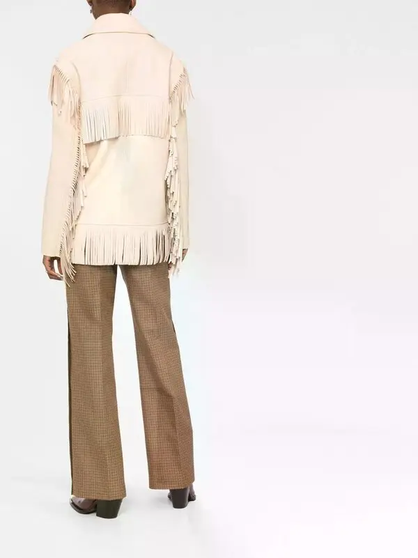 Stella McCartney Fringe-detail Zip-up Jacket