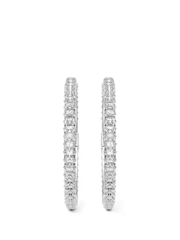 SWAROVSKI Dextera Crystal-embellished Hoop Earrings