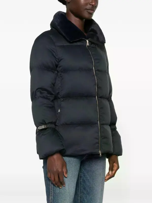 Herno Faux-fur Collar Padded Jacket