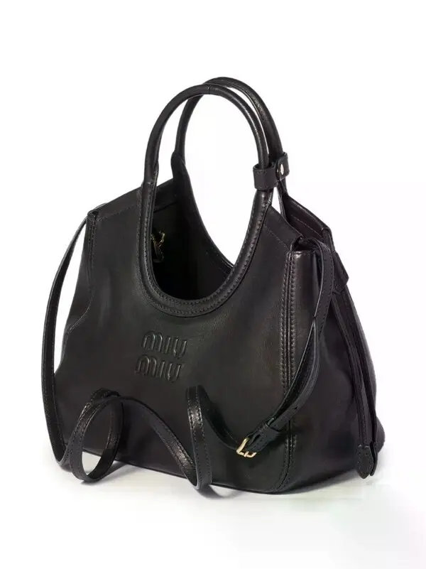 Miu Miu Ivy Nappa Leather Tote Bag