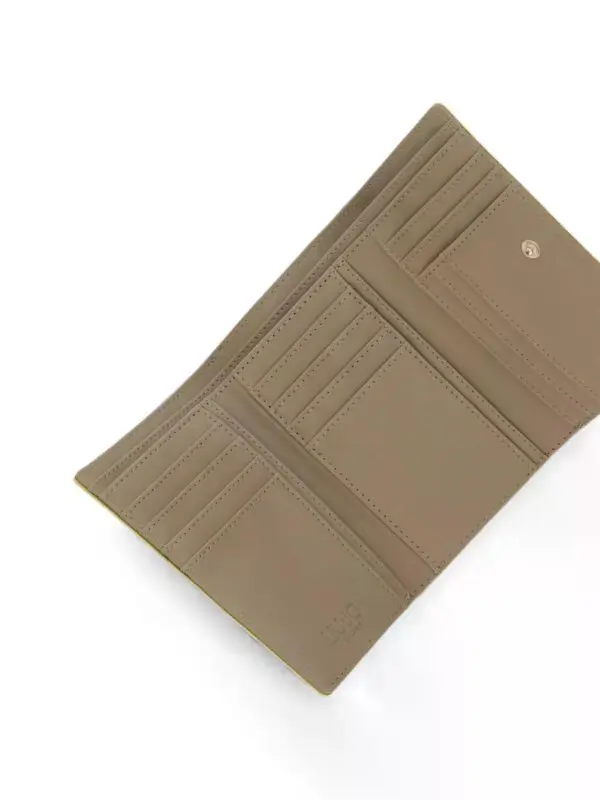 Liu Jo Pebbled-effect Trifold Wallet