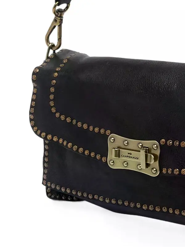 CAMPOMAGGI Agnese Stud-embellished Leather Tote Bag