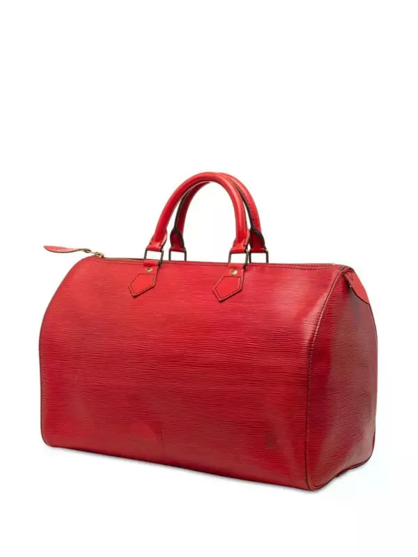 LOUIS VUITTON Epi Speedy 35 Boston Bag