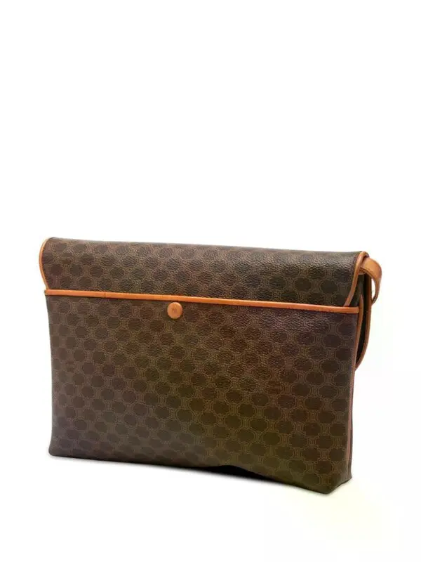 Celine Macadam Coated Canvas Crossbody Bag