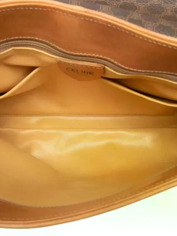 Celine Macadam Coated Canvas Crossbody Bag