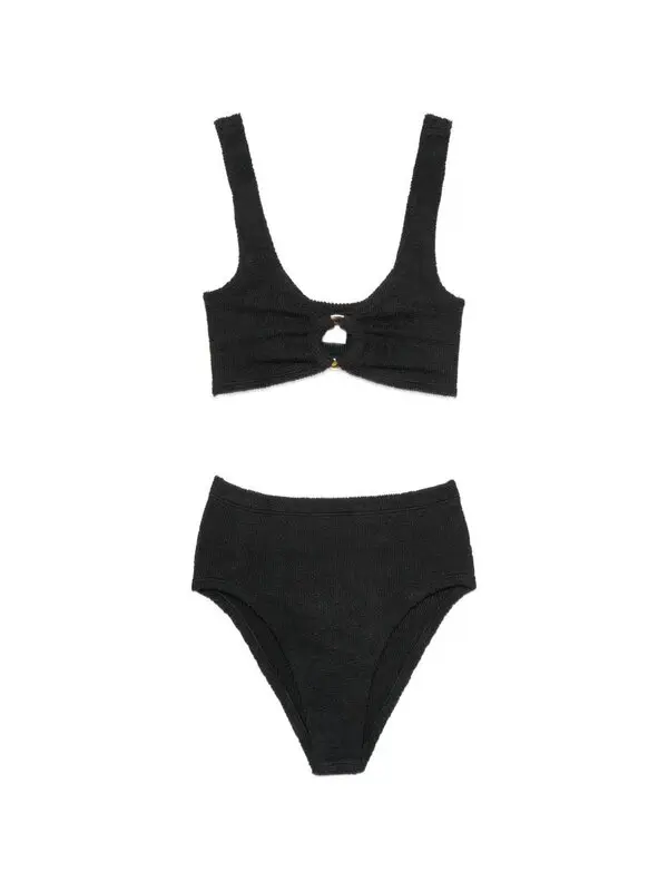 Hunza G Nadine Hoop Bikini - Black