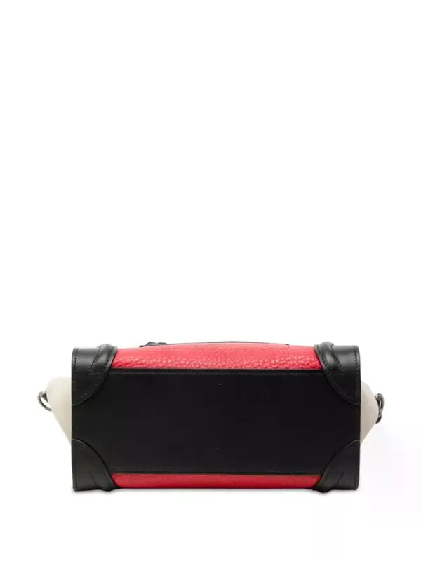 Celine Luggage Nano Tricolor Satchel - Multicolour