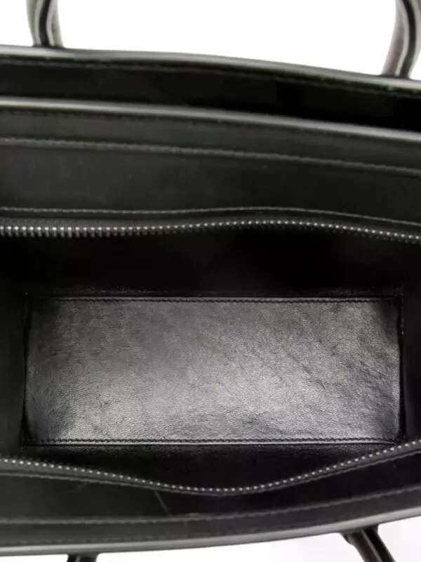 Celine Luggage Nano Tricolor Satchel - Multicolour