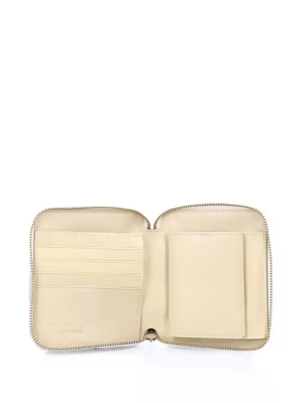 Comme Des Garçons Zip-around Leather Wallet