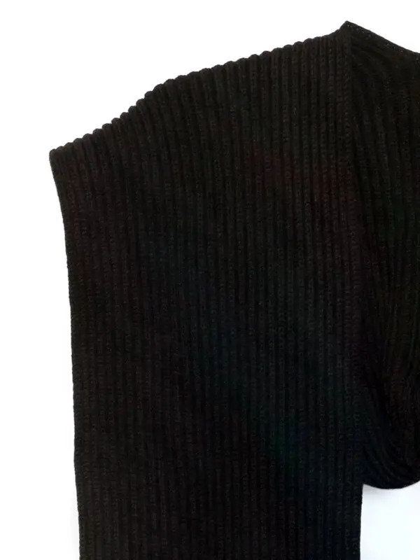 Soeur Loretta Ribbed-knit Scarf