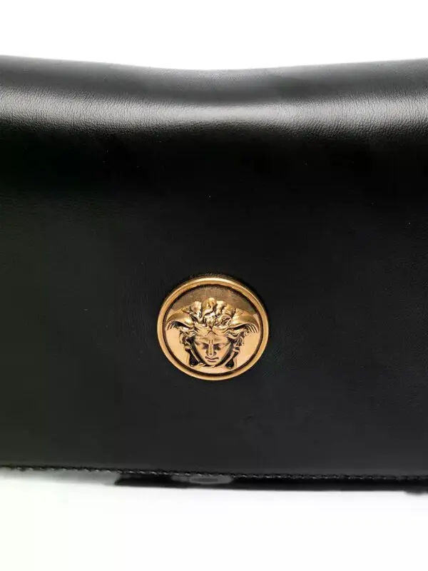 Versace Medusa Plaque Chain-link Shoulder Bag