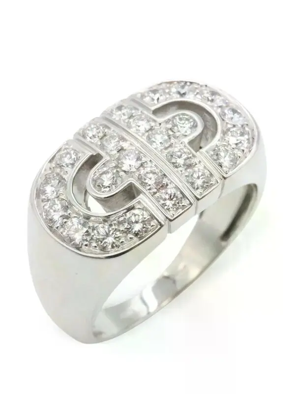 BVLGARI 2010s Parentesi Diamond Ring
