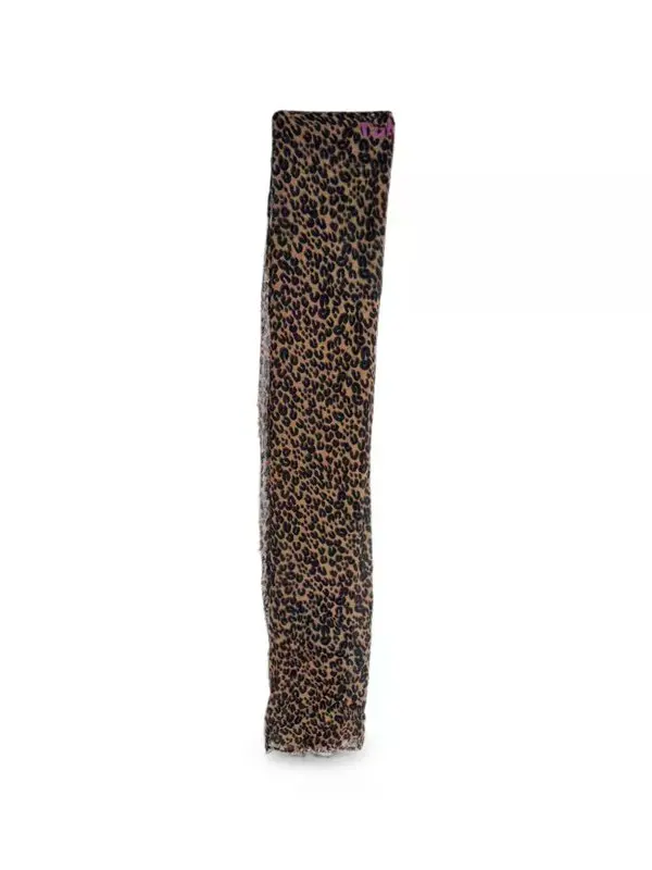 LOUIS VUITTON Stephen Sprouse Leopard-print Scarf
